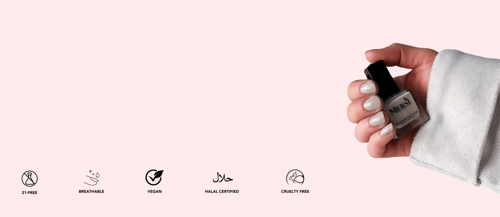 Mersi Arabia | Shop Halal Nail Nail Polish Saudi Arabia